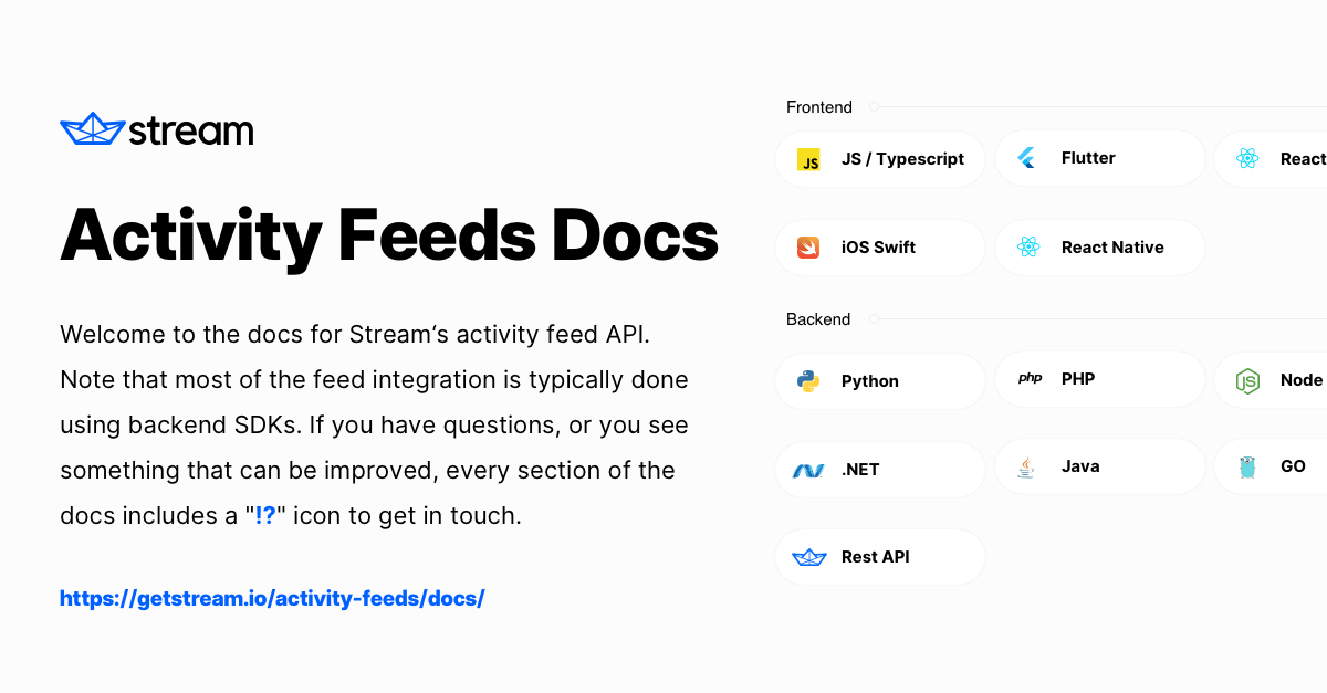 Getting Started - Feed Docs