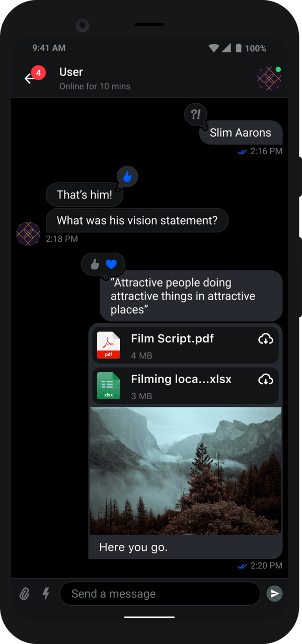 React Native SDK for Chat Messaging