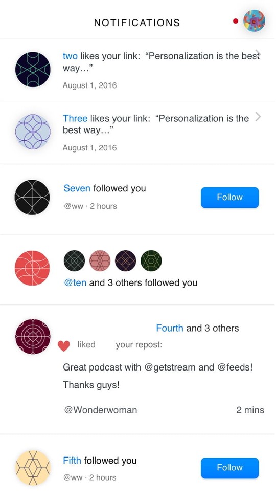 Real-time Notification Feed API for Apps - Notification System