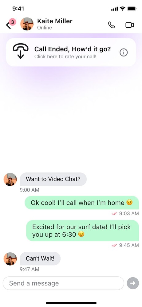 Dating App Chat Messaging API & SDK